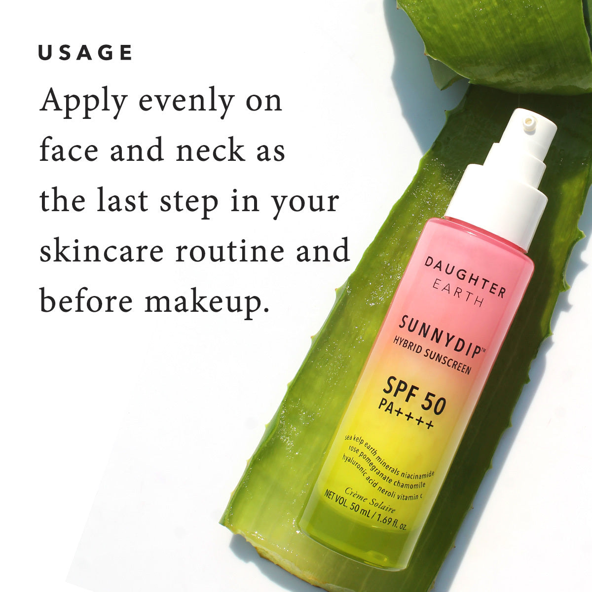 Shop Online Sunnydip Hybrid Sunscreen With Vitamin C | Daughter Earth